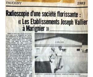 Présentation - Groupe Vallier